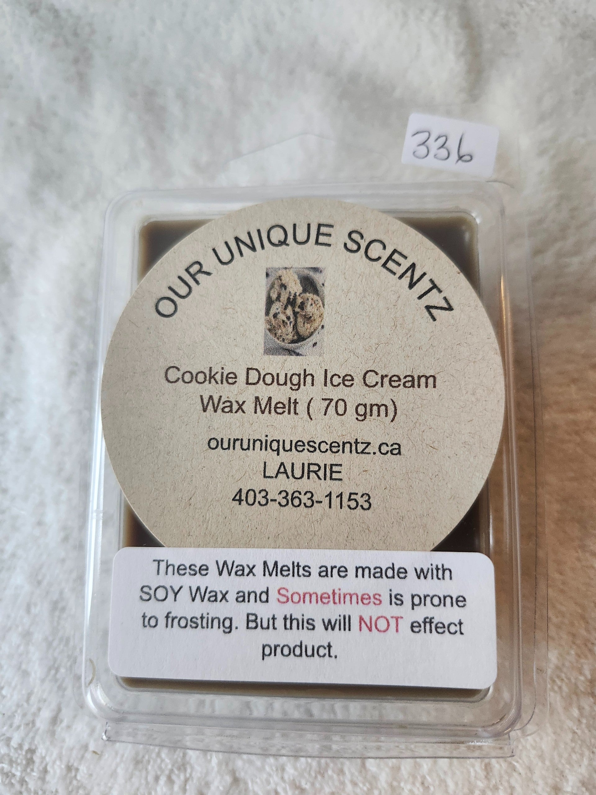 Cookie Dough Ice-cream Wax Melts (70 gm) | OUR UNIQUE SCENTZ
